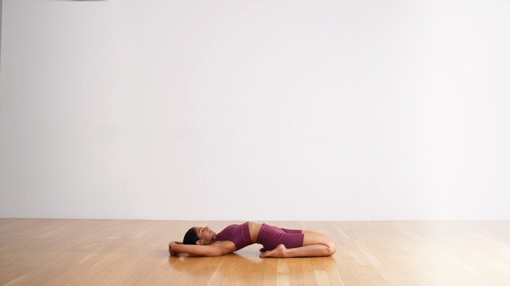 Reclining Hero Pose (Supta Virasana)