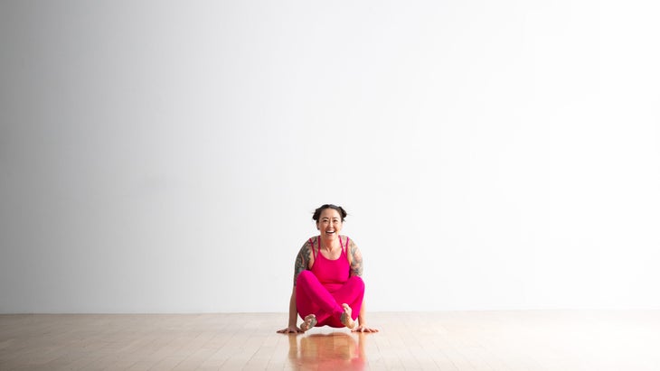 Scale Pose (Tolasana)