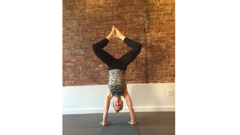 Pose of the Week: Boost Your Mood With Leap Frogs