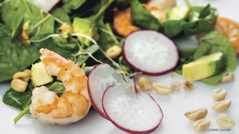 Avocado Poblano Salad With Creamy Cilantro Dressing Recipe