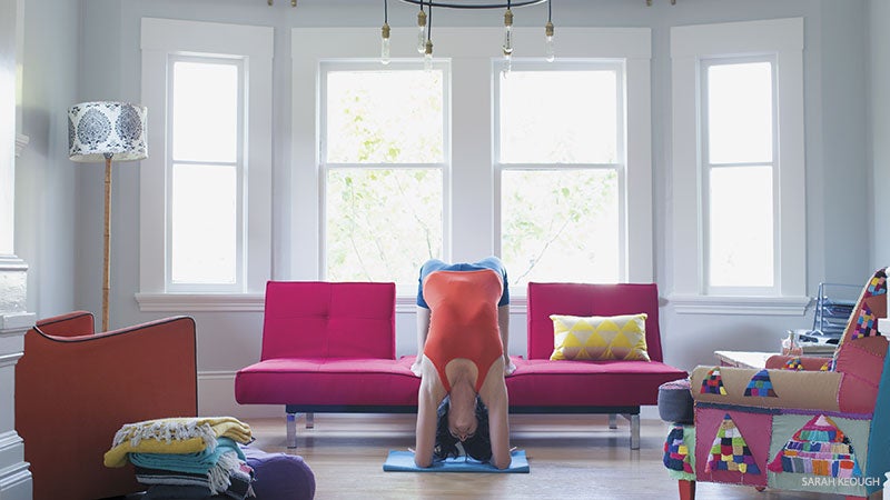 DIY Home Yoga Studio | How to Build a Home Practice | Yoga Journal