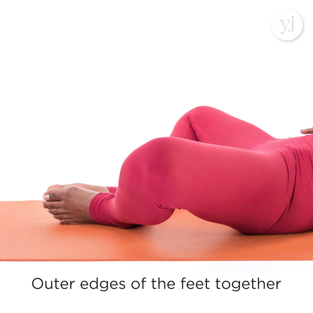Supine Bound Angle Pose (Supta Baddha Konasana)