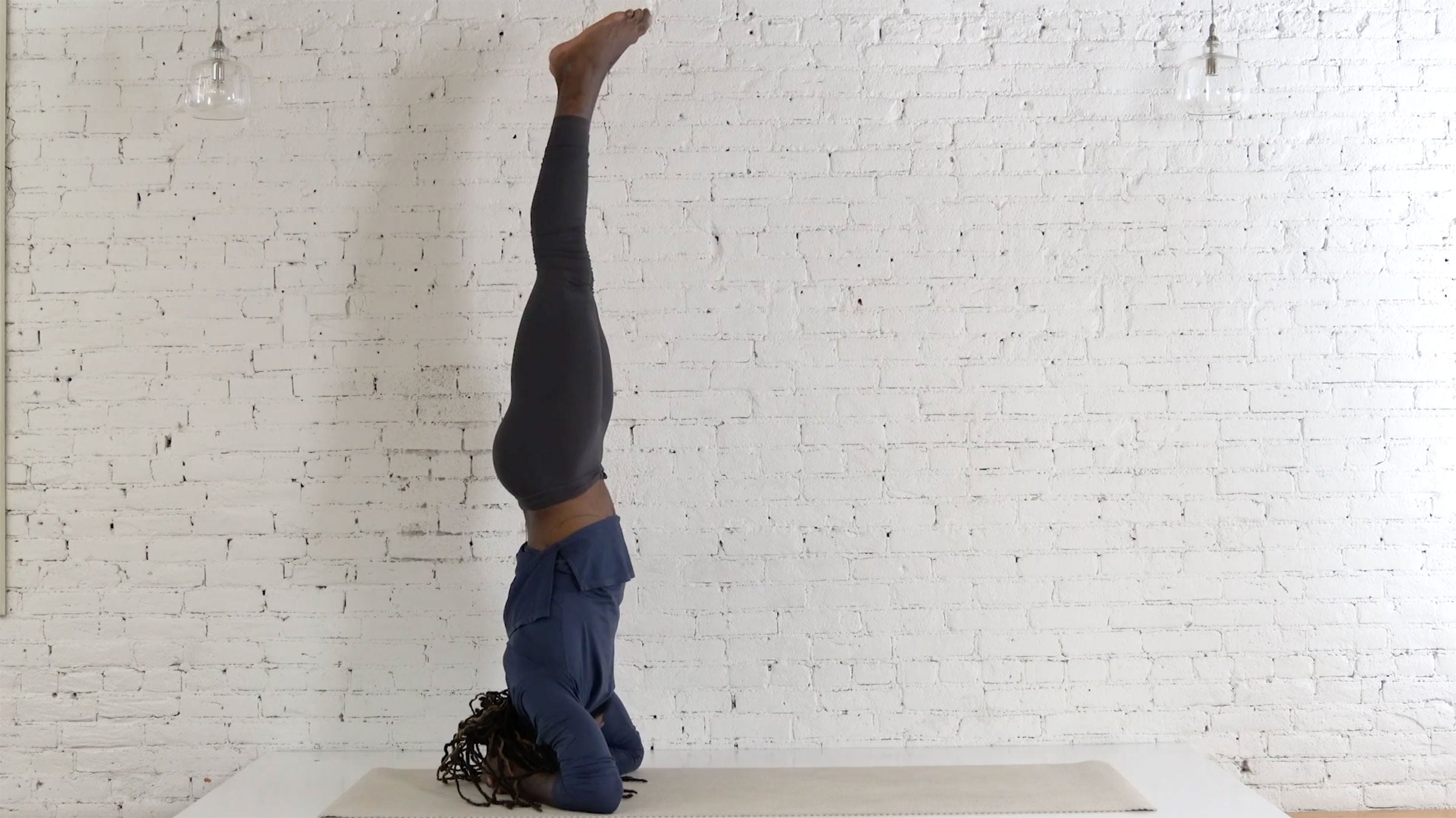 Supported Headstand Yoga