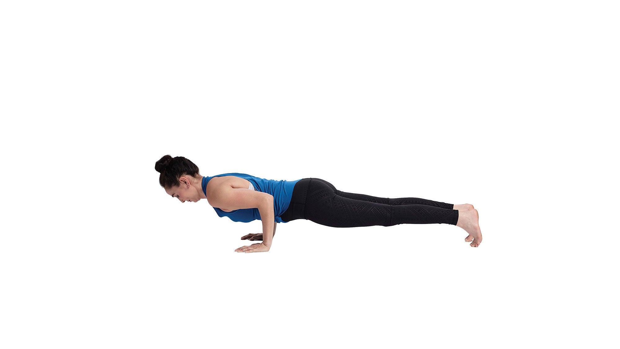 Four-Limbed Staff Pose (Chaturanga Dandasana)