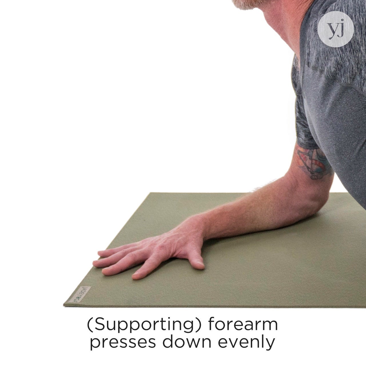 Half Frog (Ardha Bhekasana)