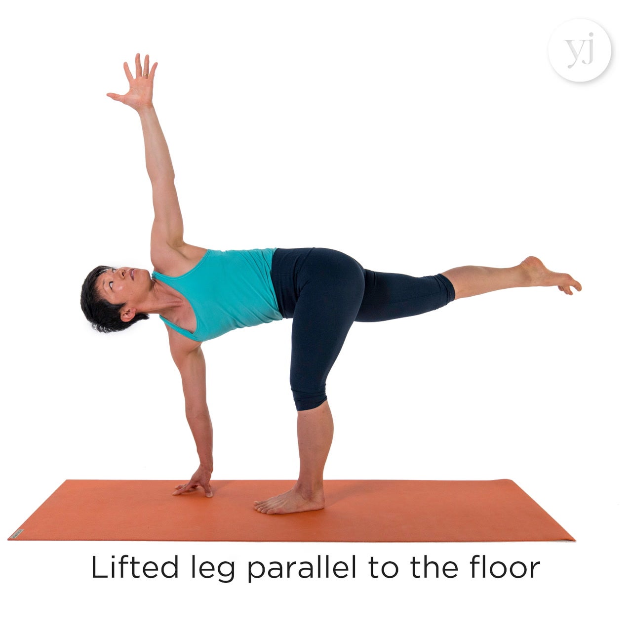 Revolved Half Moon Pose (Parvritta Ardha)